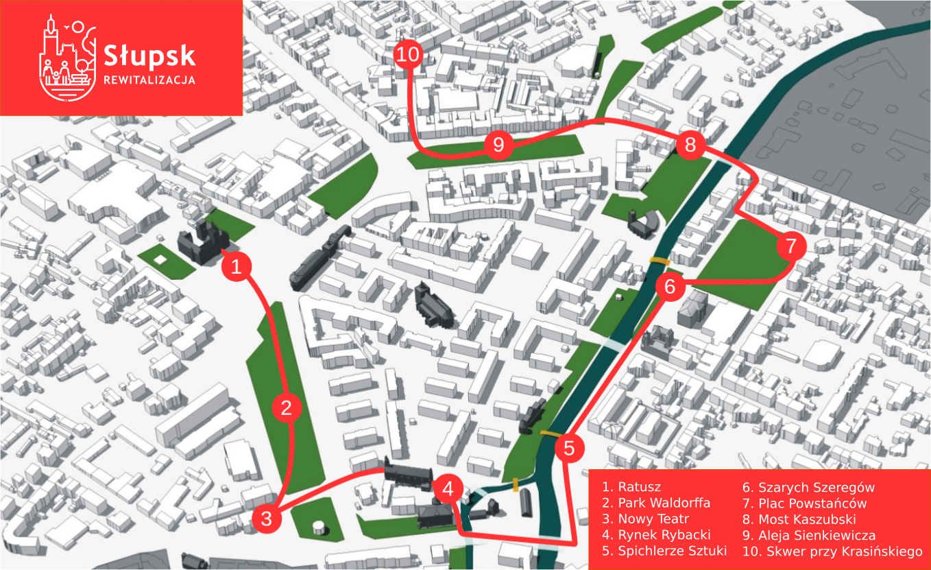 Spacer badawczy po obszarze rewitalizacji Słupska