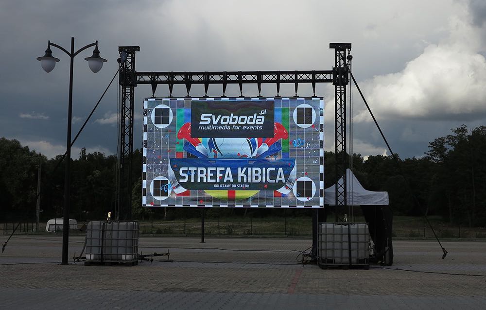 Strefa kibica na meczu Czarnych