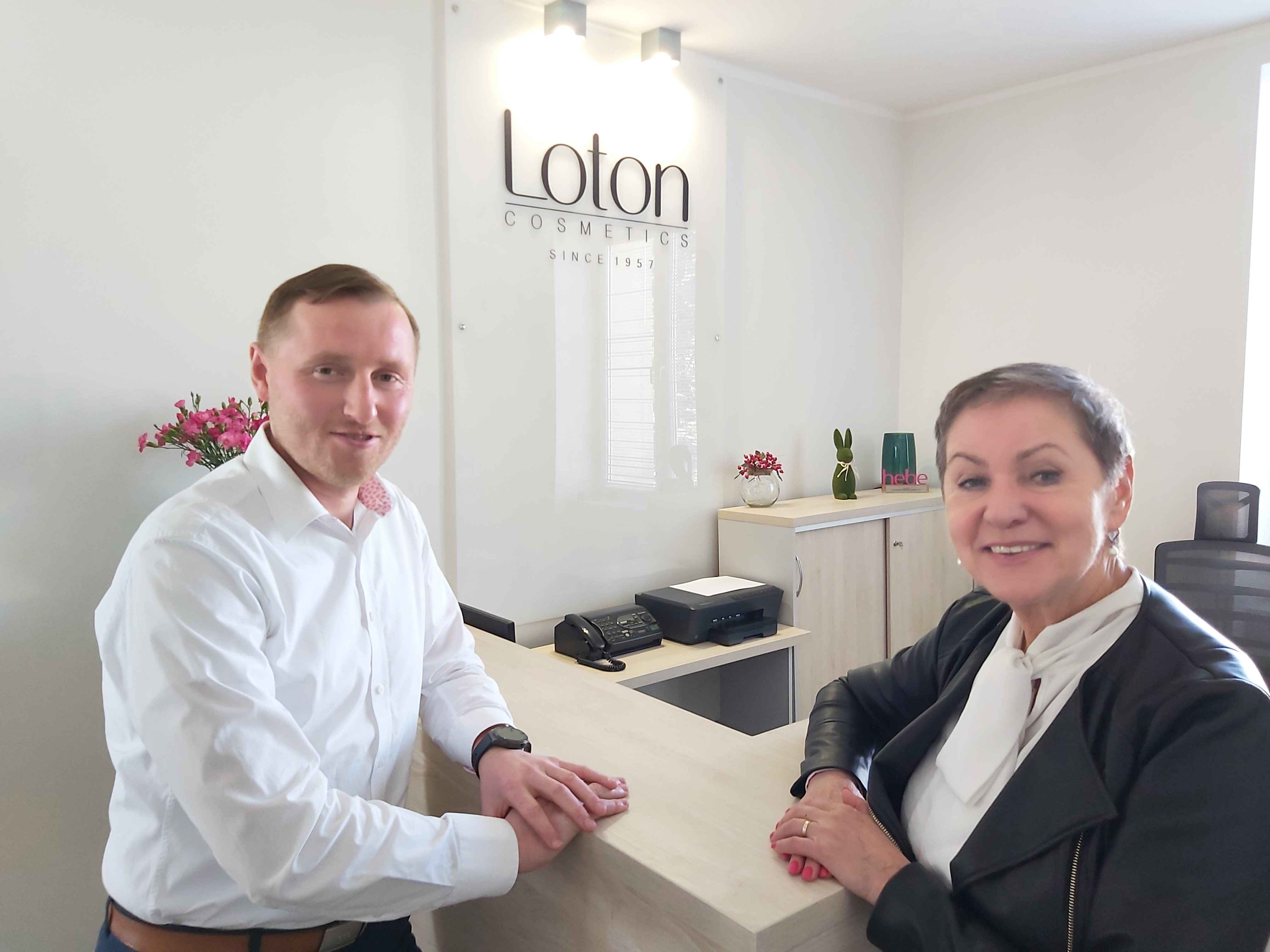 Prezydentka Miasta z wizytą w Firmie Loton Cosmetics
